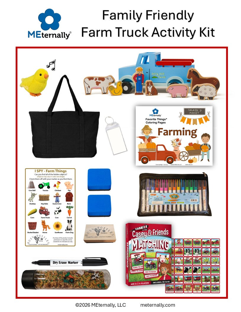 Family Friendly Activity Kit - Farm Truck – MEternally