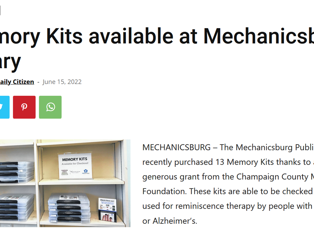 Your Home Library offers Memory Kits – MEternally