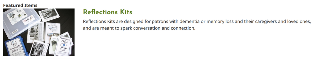 The Metro Library Group offers Reflection Kits! – MEternally