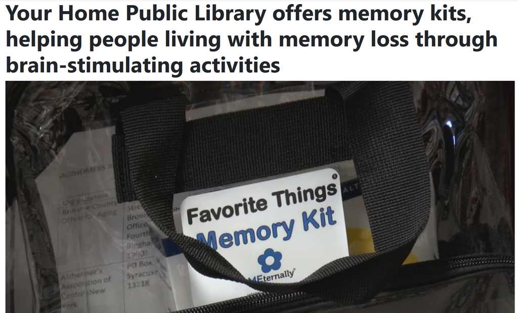 Your Home Library offers Memory Kits – MEternally