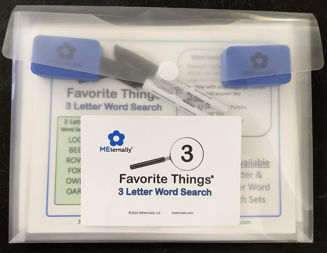 3 Letter Word Search Puzzle Collection – MEternally