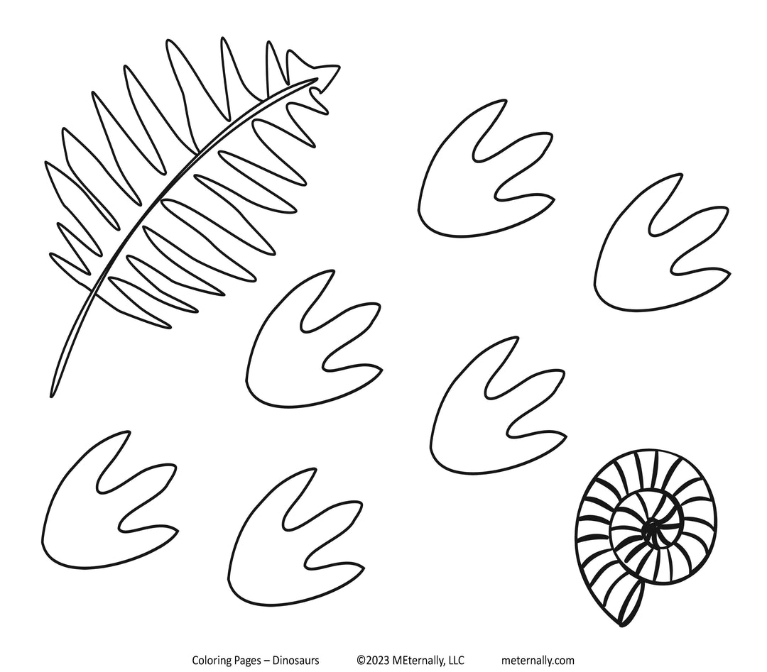 Coloring Pages - Dinosaur Pack – MEternally