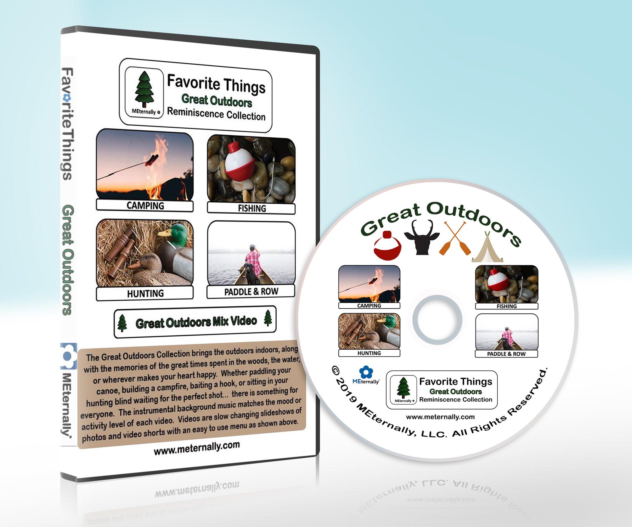 Reminiscence Therapy - Favorite Things Great Outdoors DVD – MEternally