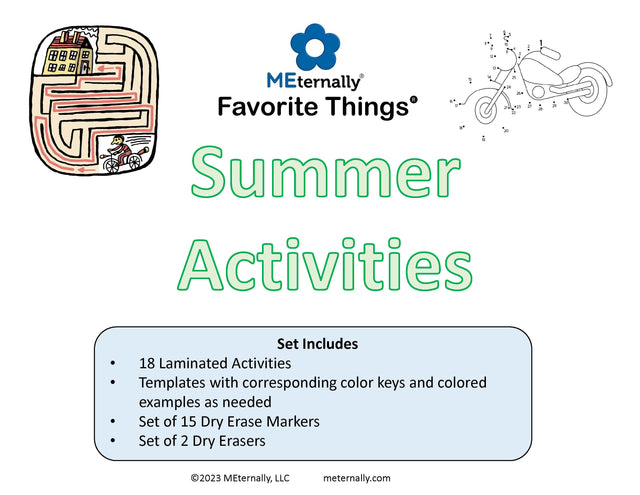 Digital Download - Summer Activity Pack – MEternally