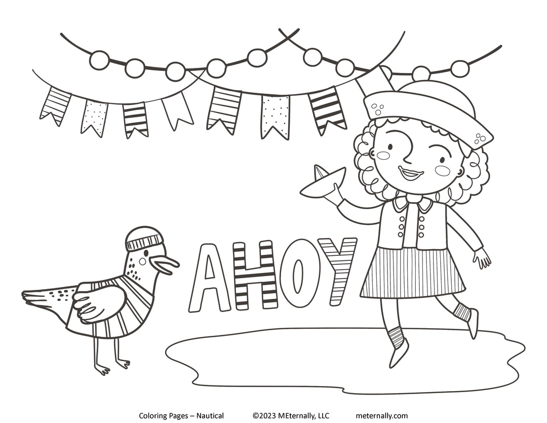 Coloring Pages - Nautical Pack – MEternally